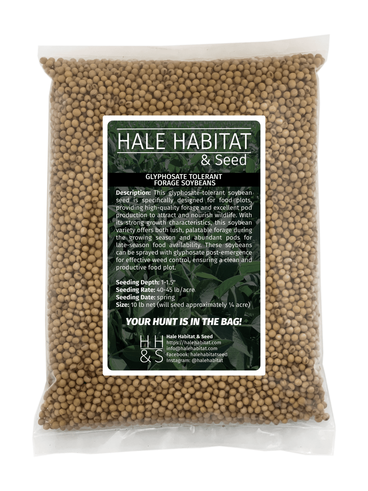 Roundup Ready Soybean Seed - High Yield Food Plot Variety – Hale ...